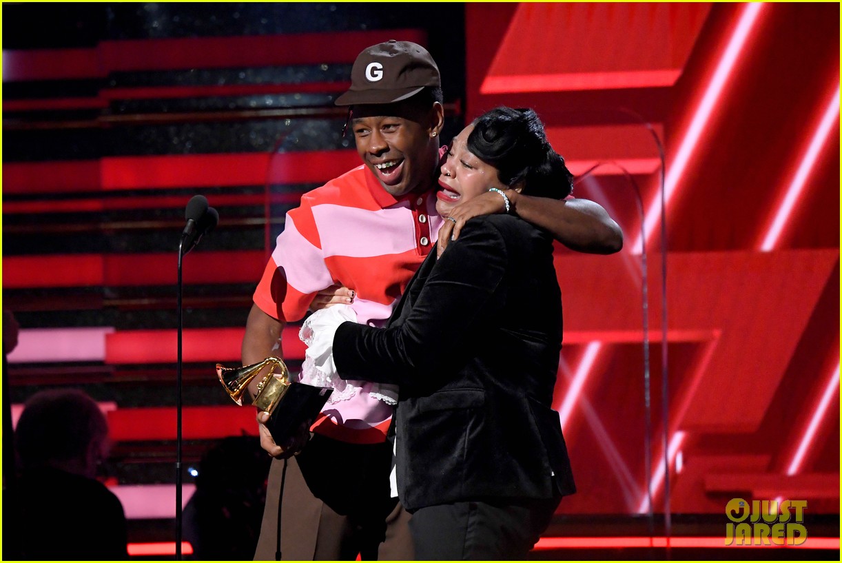 Issa Rae Presents a Grammy Award to Tyler, The Creator: Photo 4423987 ...