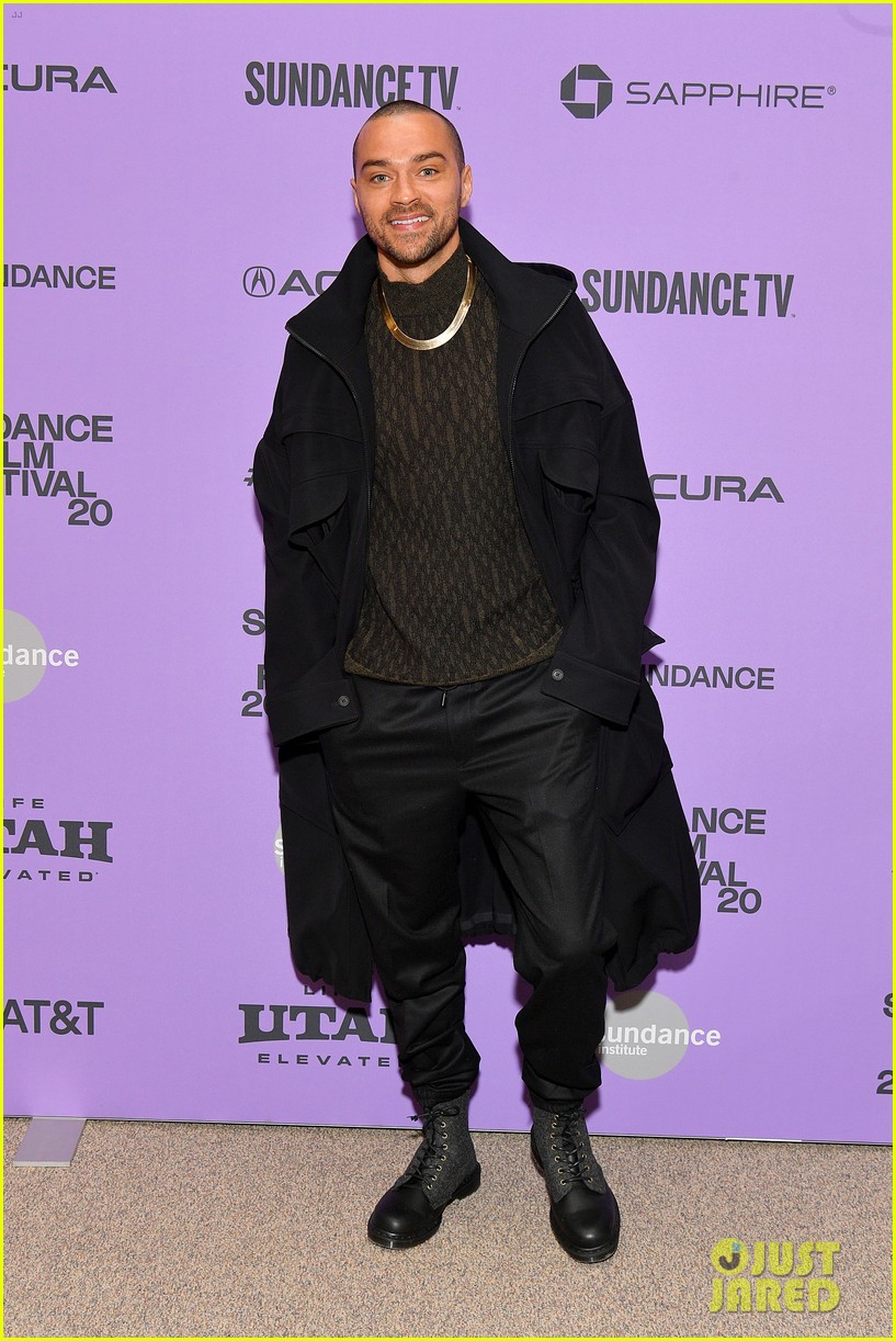 Jesse Williams Supports Girlfriend Taylour Paige at 'Zola' Premiere at ...