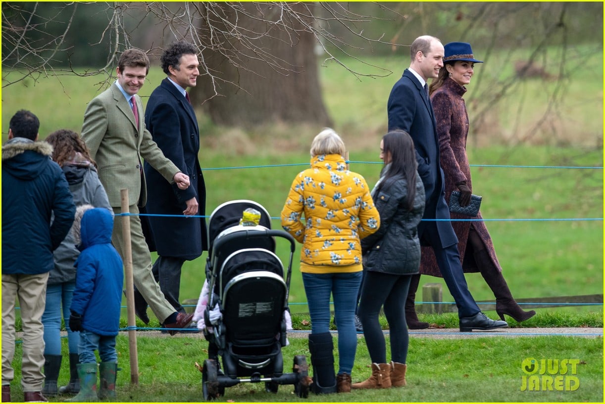 Duchess Kate & Prince William Bring Friends to Church Ahead of Her ...