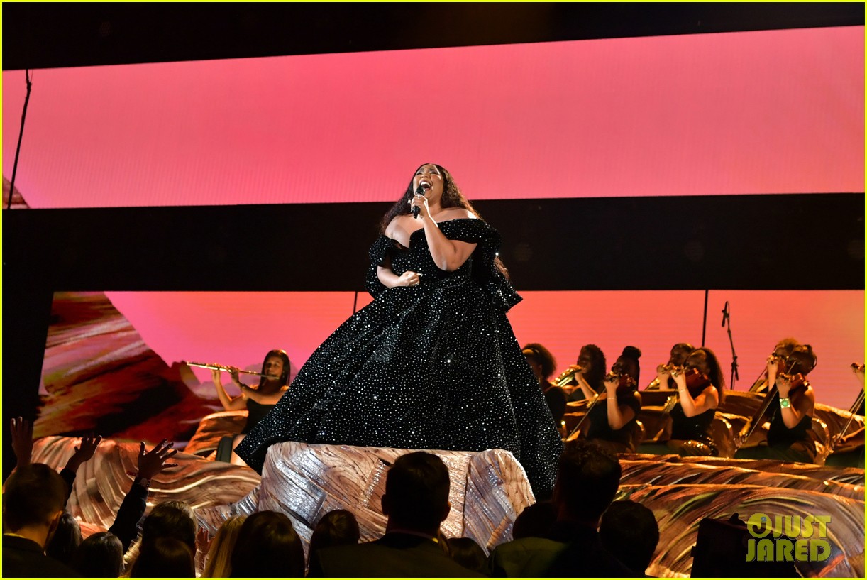 Lizzo Opens Grammys 2020 with Performance of 'Cuz I Love You' & 'Truth ...