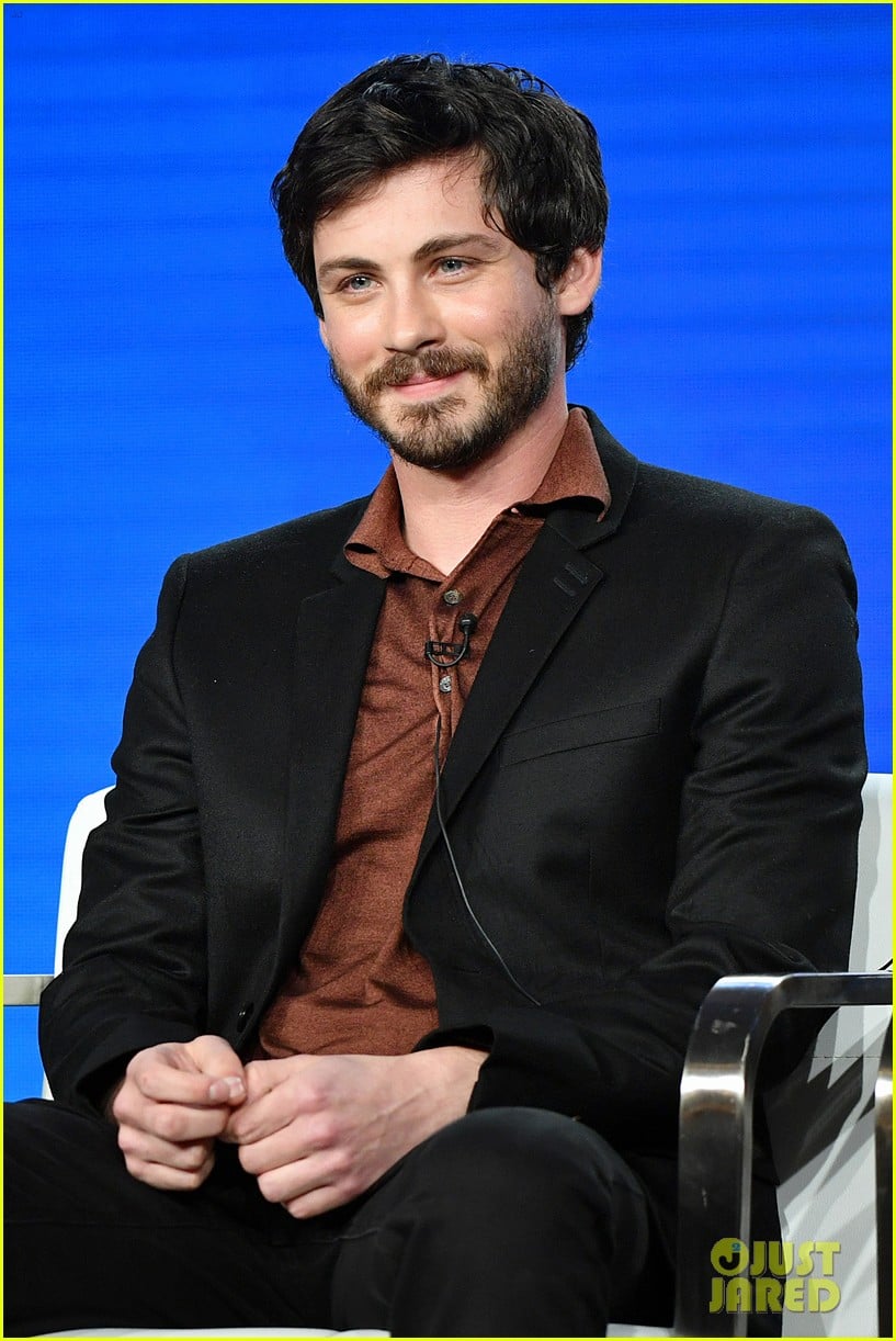 Logan Lerman Talks 'Hunters' With Al Pacino at Winter TCA Press Day ...