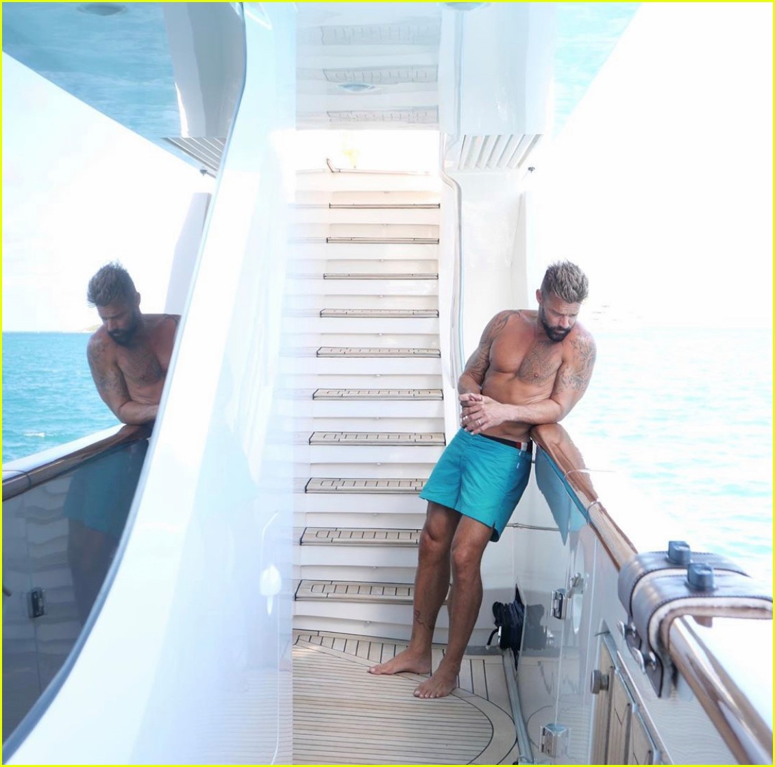 Ricky Martin Looks So Hot in These Shirtless Vacation Photos!: Photo ...
