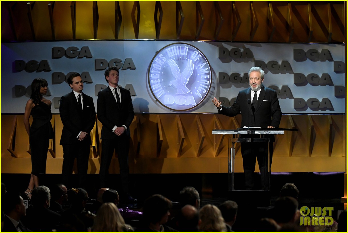 Sam Mendes Wins Best Director at DGA Awards 2020, '1917' Stars Step Out ...