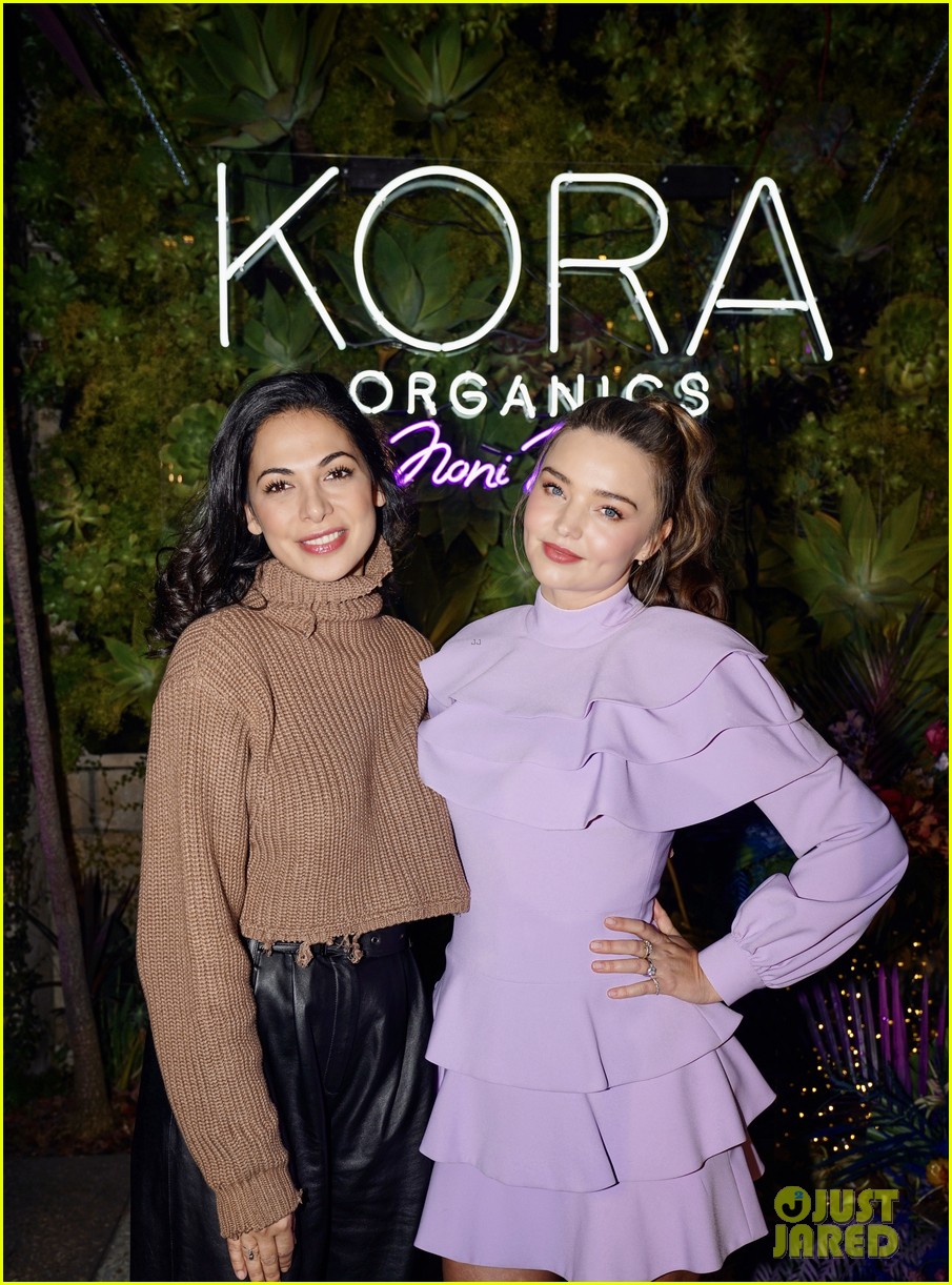 Miranda Kerr Launches New Kora Organics Product With Star-Studded Party ...