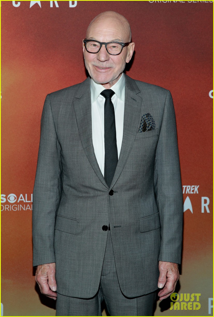Patrick Stewart Joins Co-Stars at 'Star Trek: Picard' Premiere!: Photo ...
