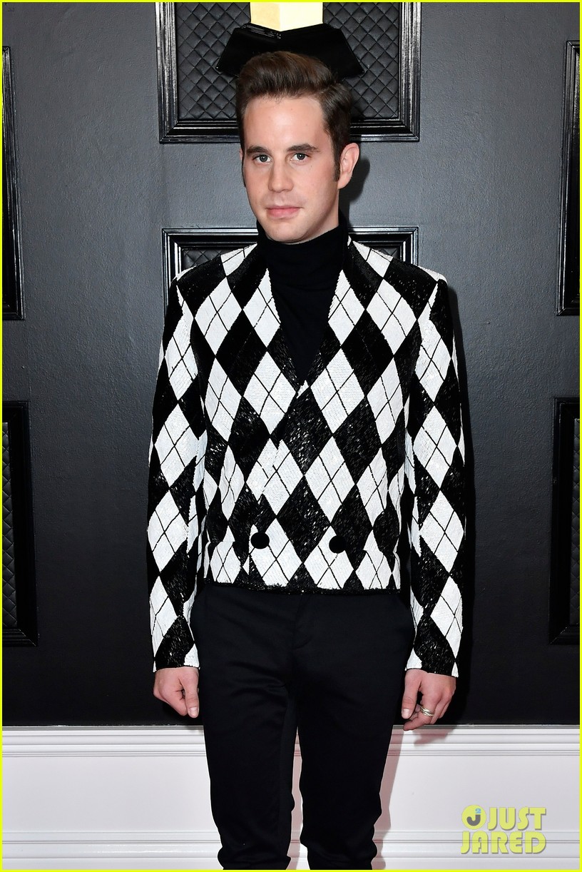 Ben Platt Sports Checkered Coat for Grammys 2020: Photo 4423156 ...