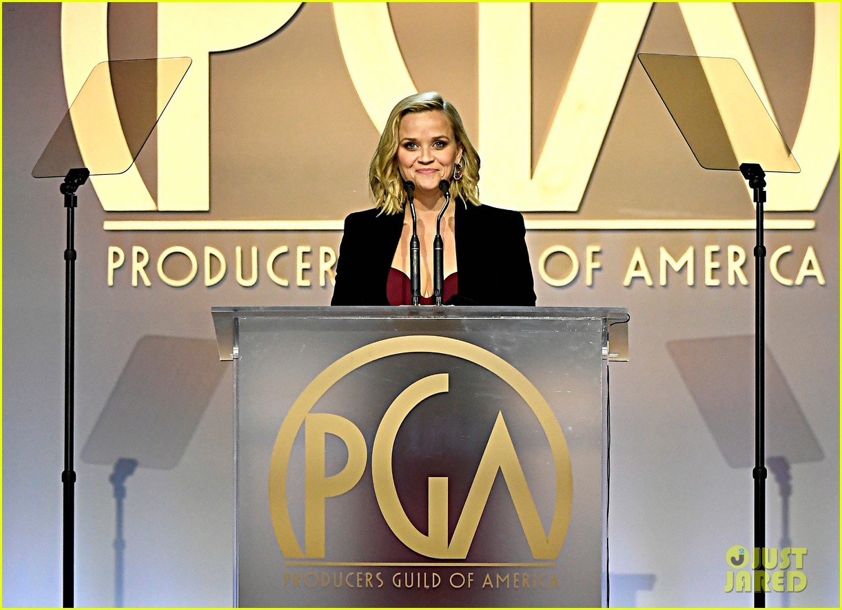 Margot Robbie & Reese Witherspoon Skip the Red Carpet at Producers ...