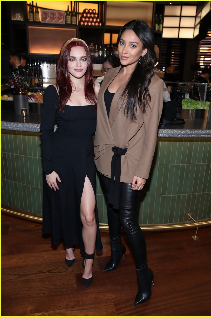 Shay Mitchell Is Joined by Partner Matte Babel at Event Celebrating ...