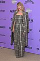 Taylor Swift Rocks Plaid Jumpsuit & Coat at 'Miss Americana' Sundance ...
