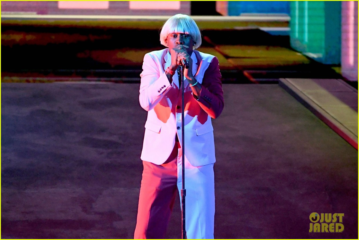 Tyler The Creator Puts On Explosive 'Earfquake' Performance at Grammys ...