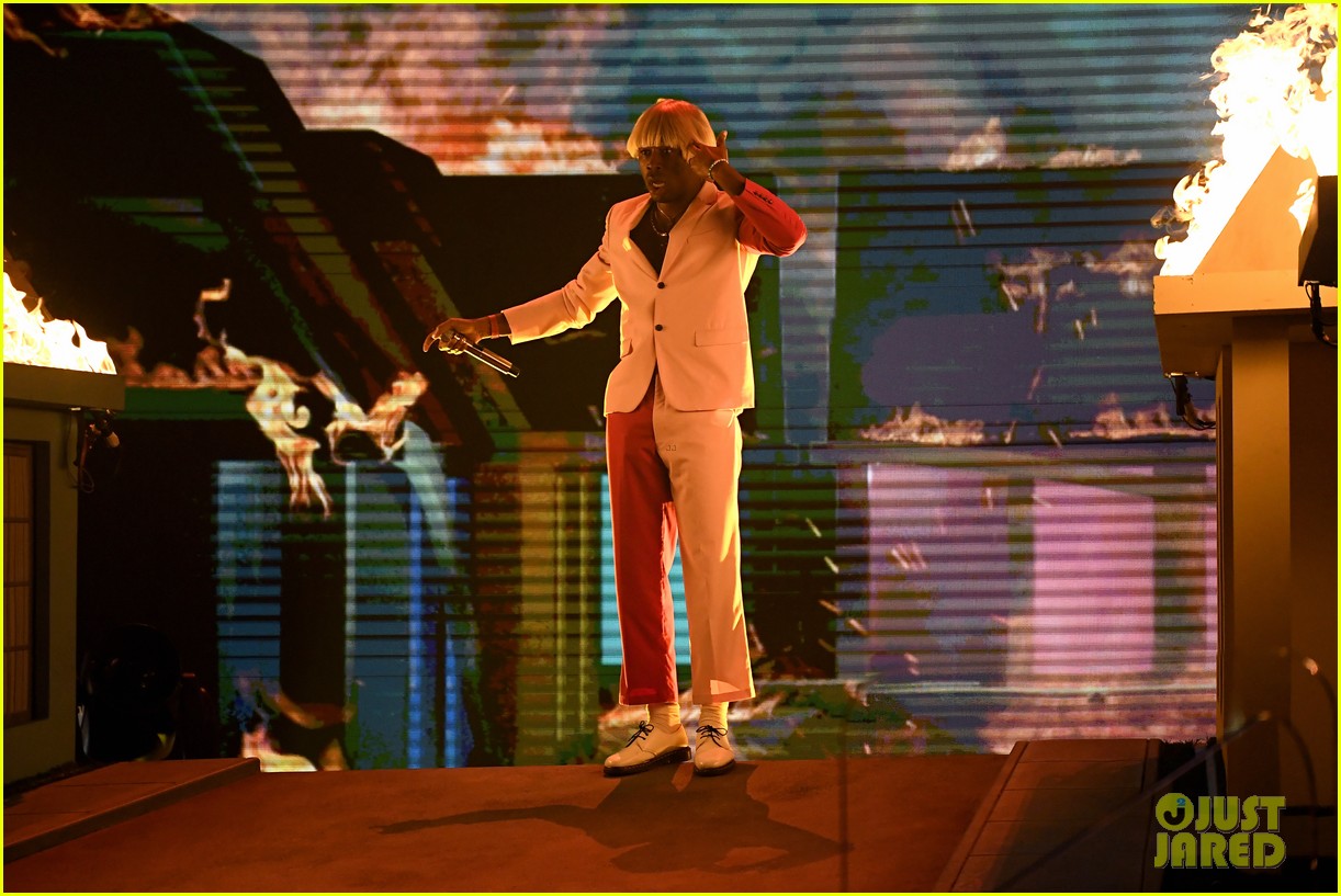 Tyler The Creator Puts On Explosive 'Earfquake' Performance at Grammys ...