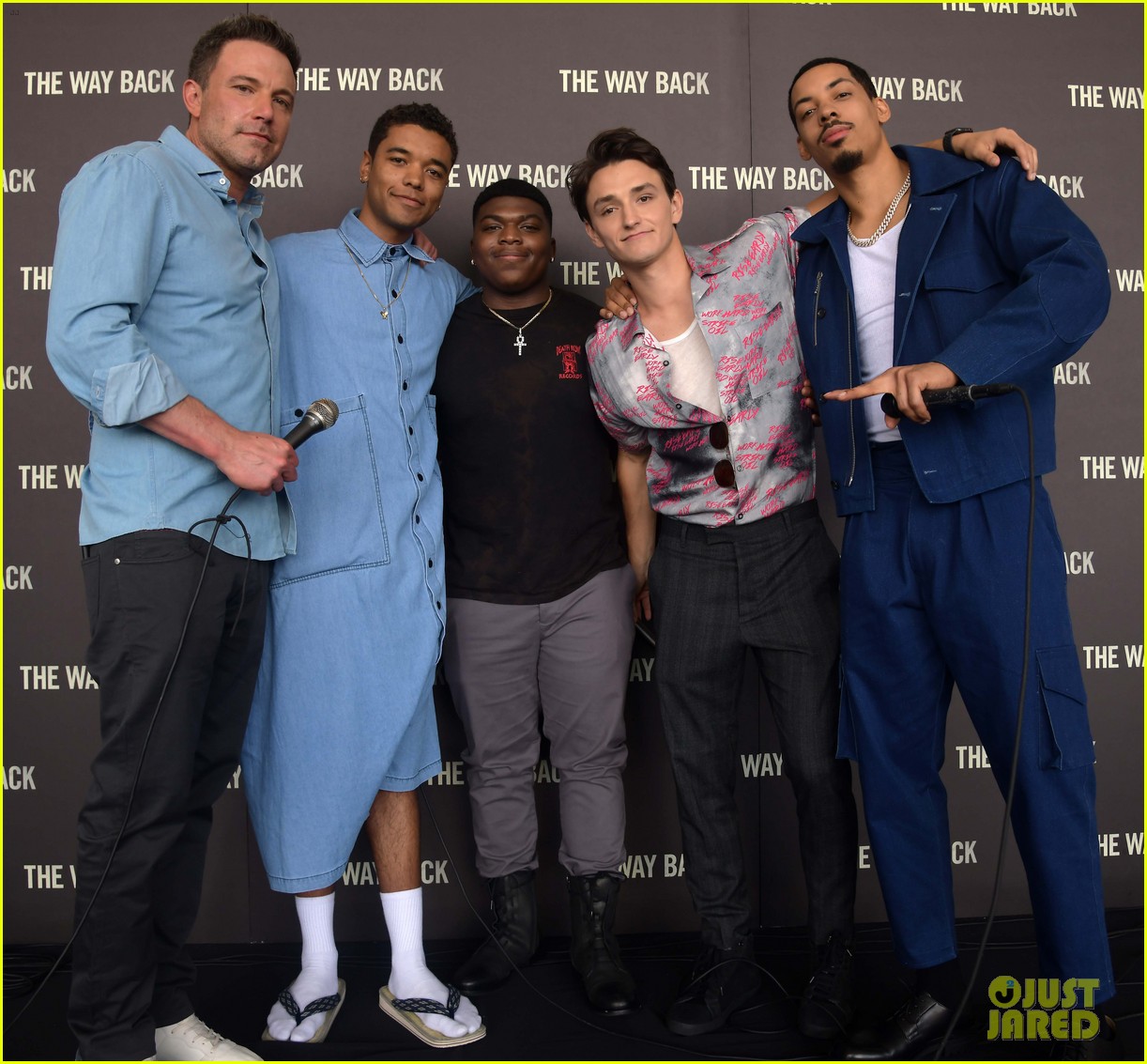 Ben Affleck Flexes His Muscles for TV Appearance, Visits Schoolkids in ...