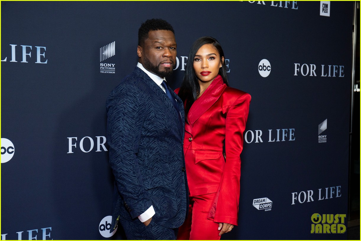 50 Cent Gets Support from Girlfriend Jamira Haines at 'For Life ...