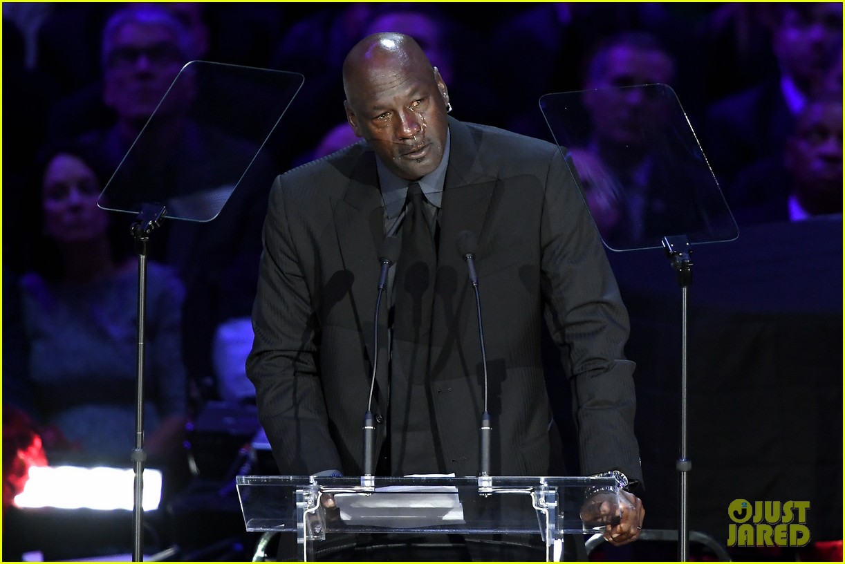 Michael Jordan Jokes About Making New 'Crying Jordan' Meme During Kobe ...