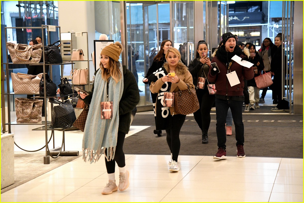 Kim Kardashian Gets Support From Husband Kanye West at SKIMS Launch in ...