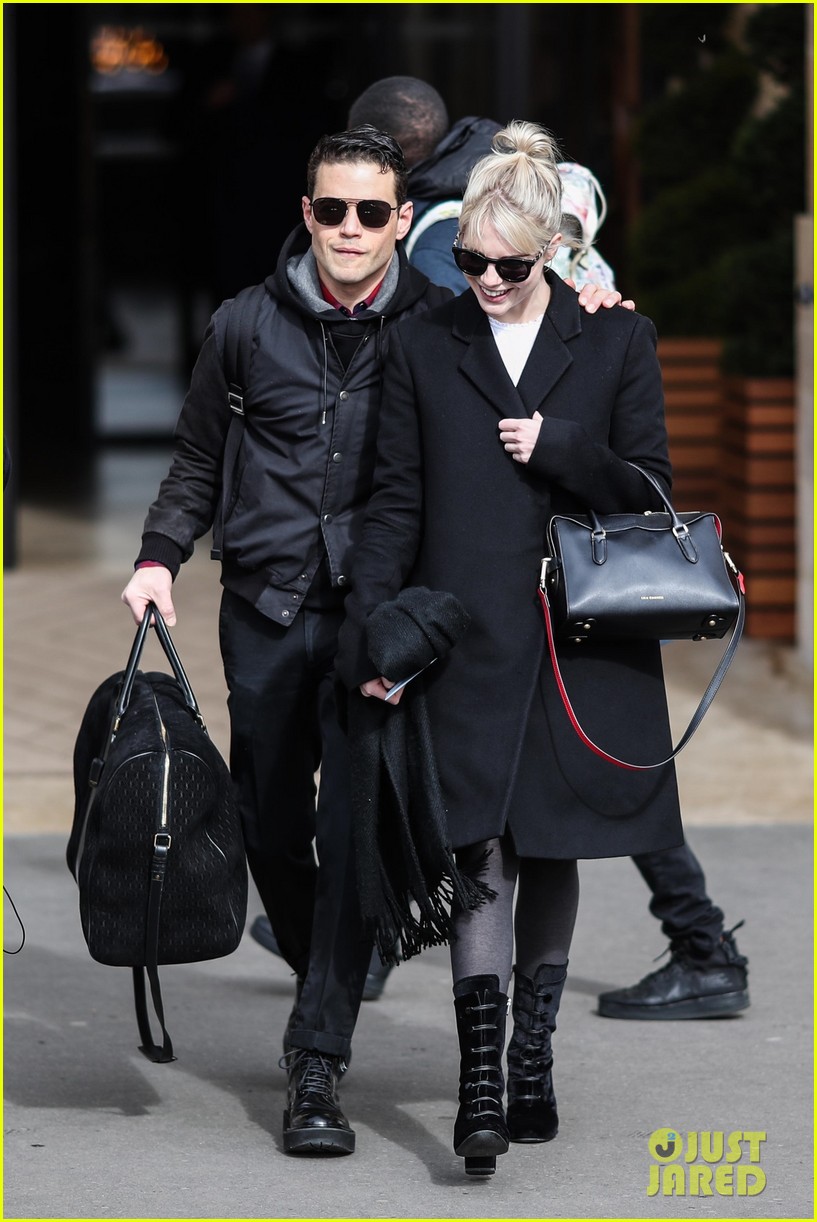 Rami Malek & Lucy Boynton Make Such a Cute Couple While Stepping Out in ...