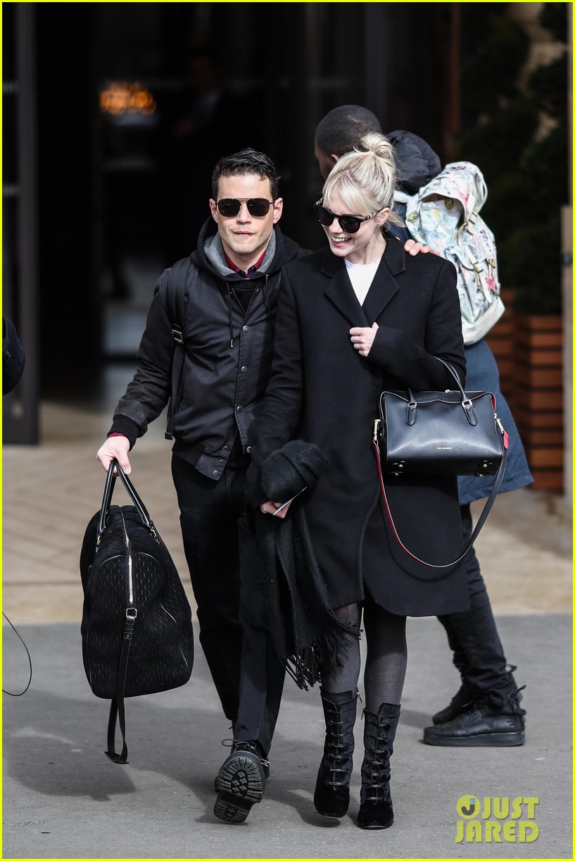 Rami Malek & Lucy Boynton Make Such a Cute Couple While Stepping Out in ...