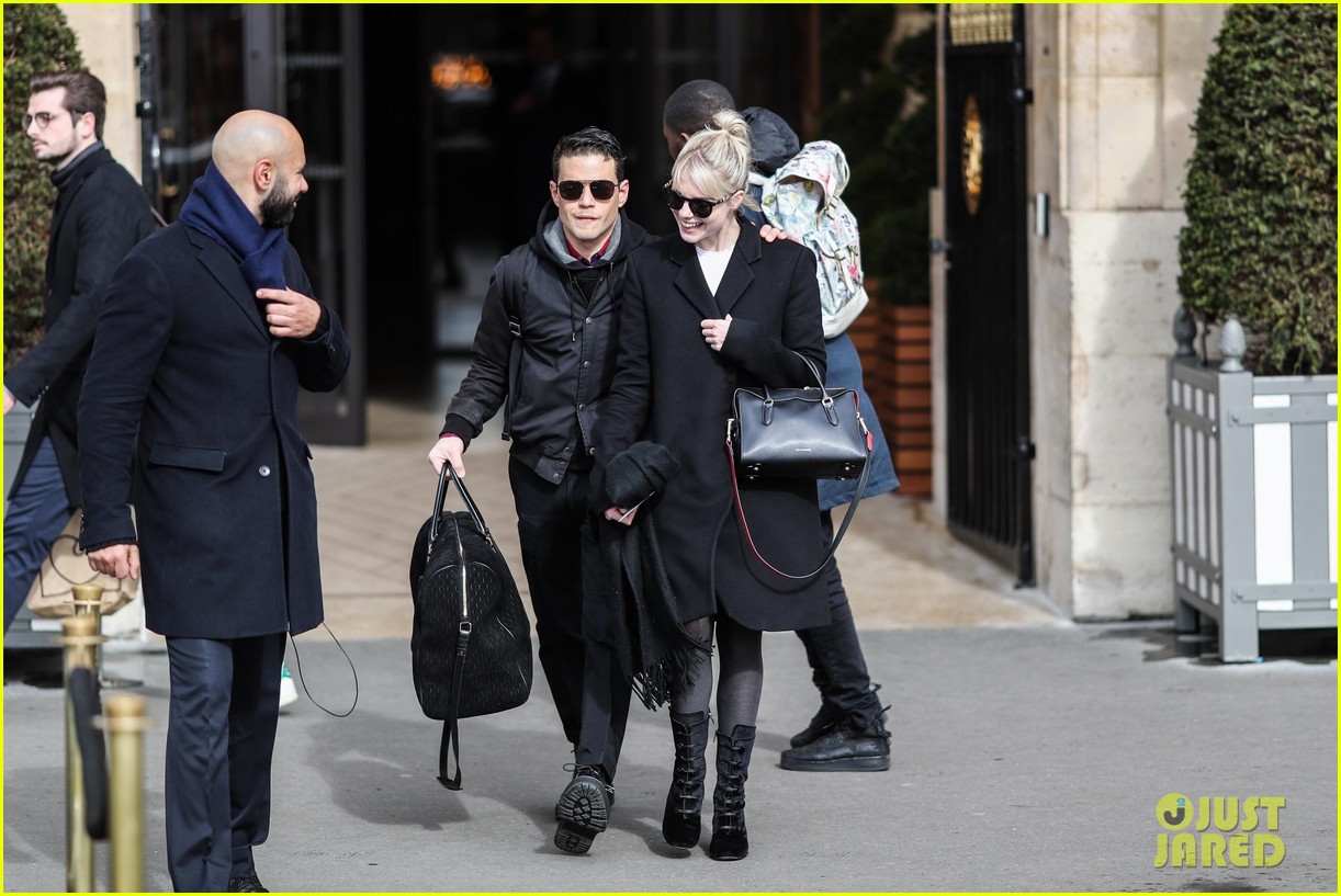 Rami Malek & Lucy Boynton Make Such a Cute Couple While Stepping Out in ...