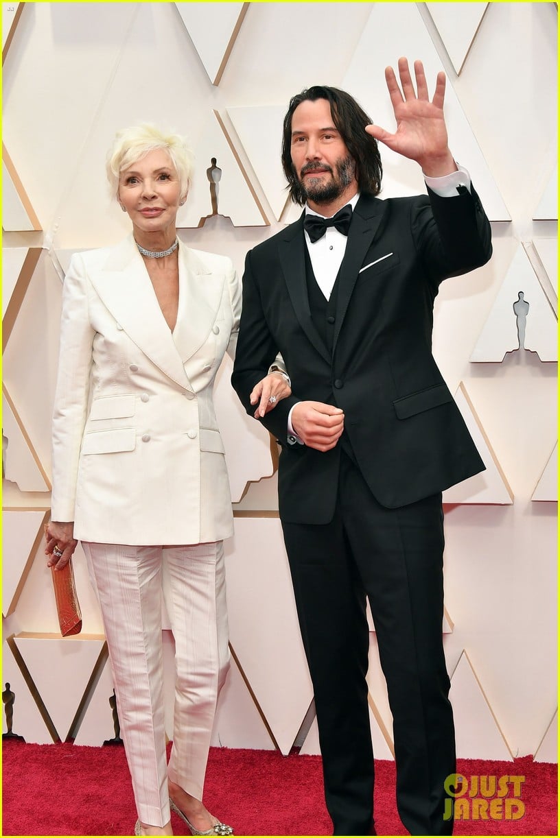 Keanu Reeves Brings His Mom Patricia Taylor to Oscars 2020: Photo ...
