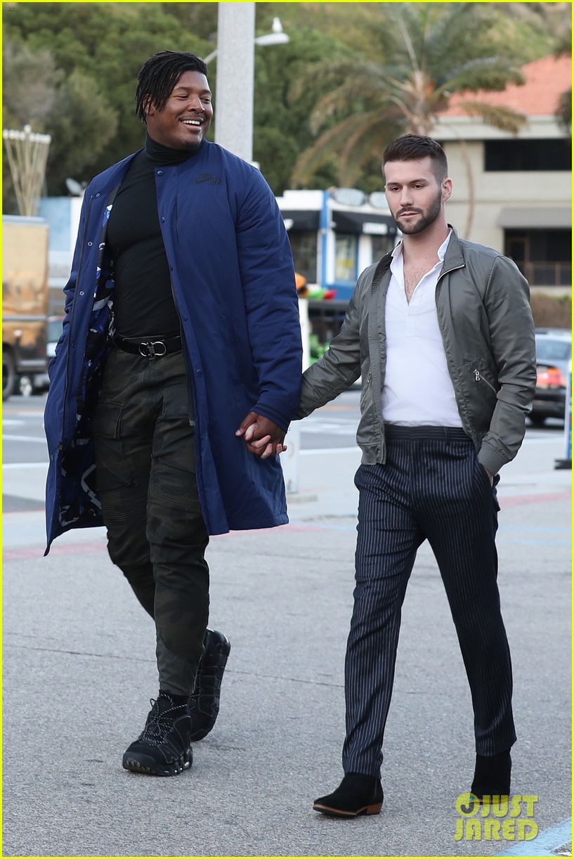 NFL Player Ryan Russell & Boyfriend Corey O'Brien Celebrate Valentine's ...