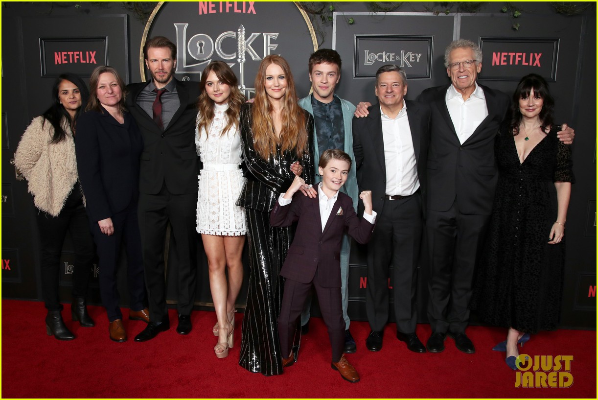 Netflix's 'Locke & Key' Cast Celebrate Their Series Premiere!: Photo ...