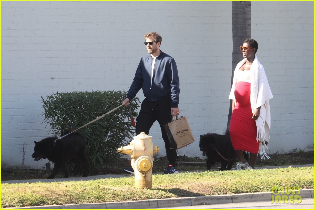 Jodie Turner-Smith Puts Baby Bump on Full Display While Out with Hubby ...