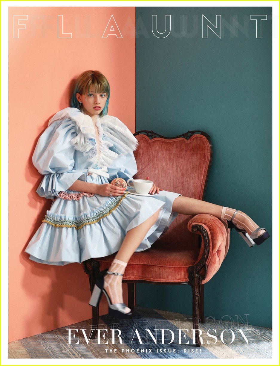 Milla Jovovich's Daughter Ever Anderson Covers 'Flaunt' Magazine, Talks ...