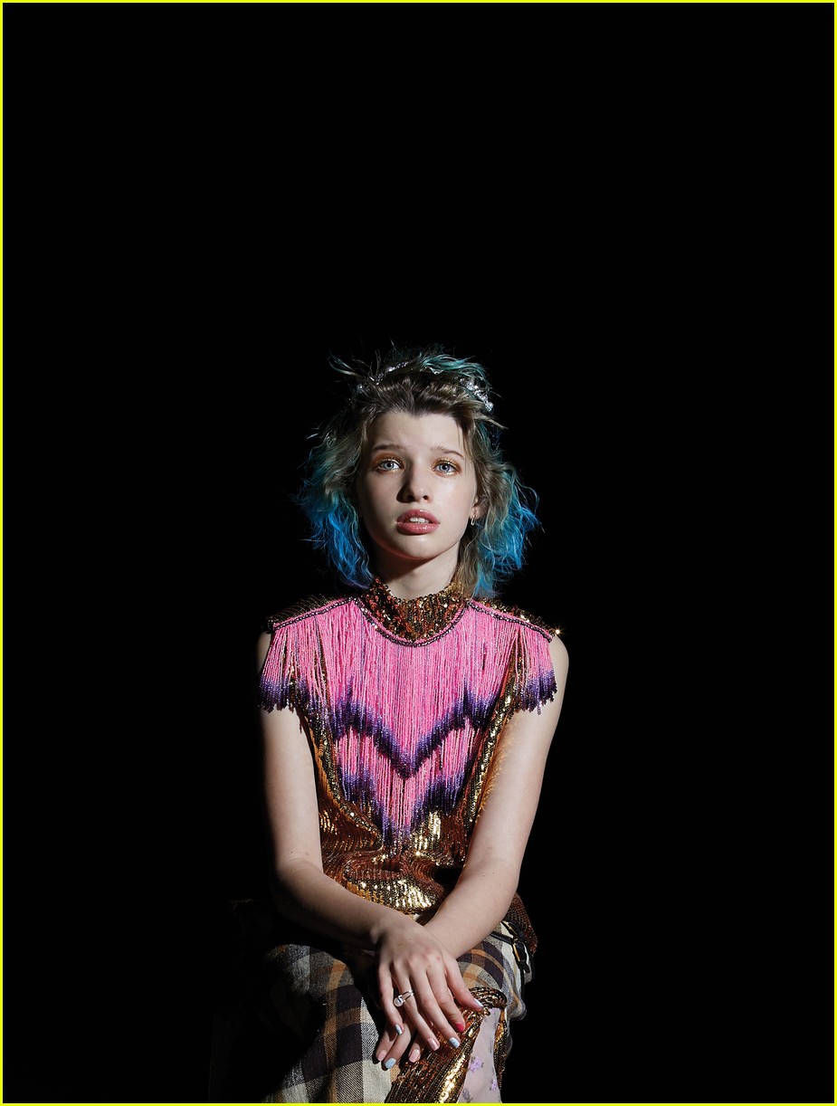 Milla Jovovich's Daughter Ever Anderson Covers 'Flaunt' Magazine, Talks ...