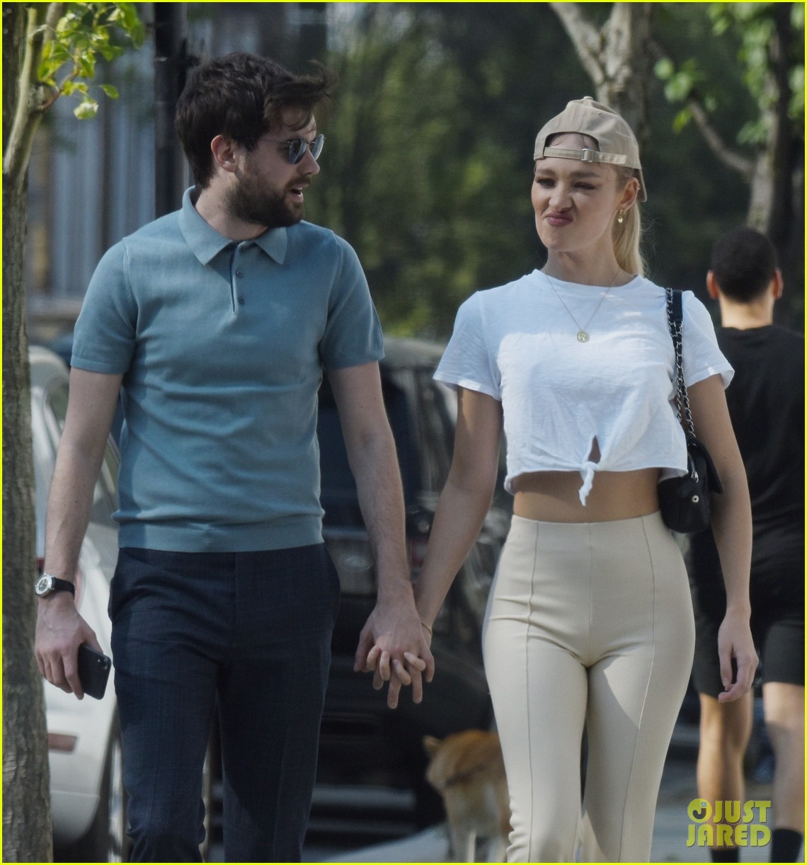 Jack Whitehall Holds Hands with New Girlfriend Roxy Horner During a ...