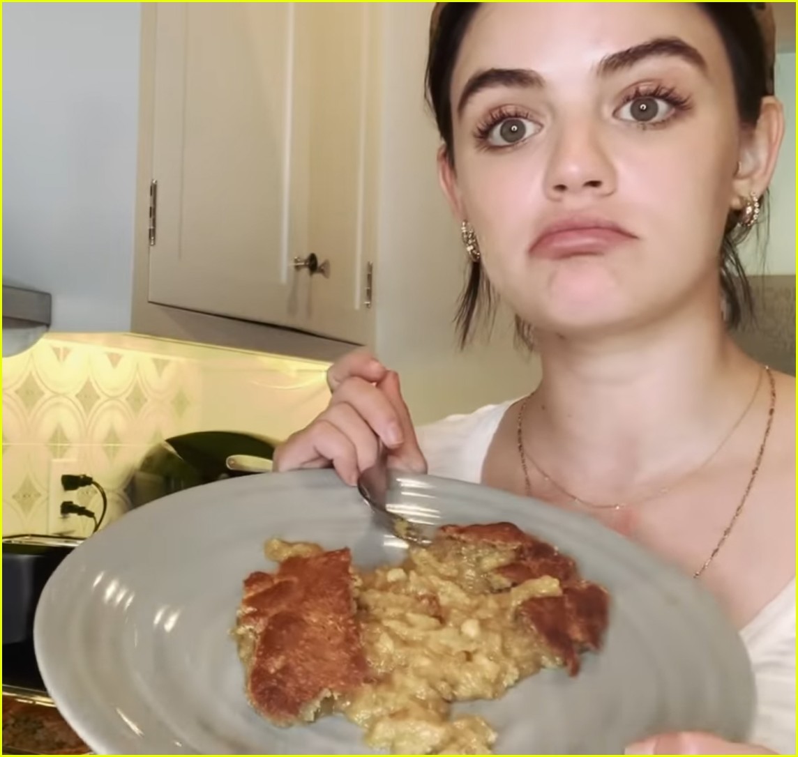 Lucy Hale Has a Massive Banana Bread Fail During Quarantine!: Photo ...