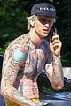 Machine Gun Kelly Shows Off Fully Tattooed Torso While Shirtless: Photo ...