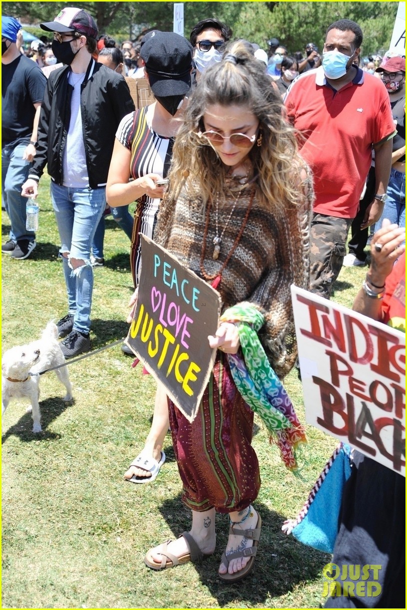 Paris Jackson Attends George Floyd Protests in Los Angeles: Photo ...