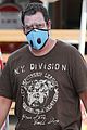 Adam Sandler Layers On Sunscreen While Wearing a Mask Out in LA: Photo ...