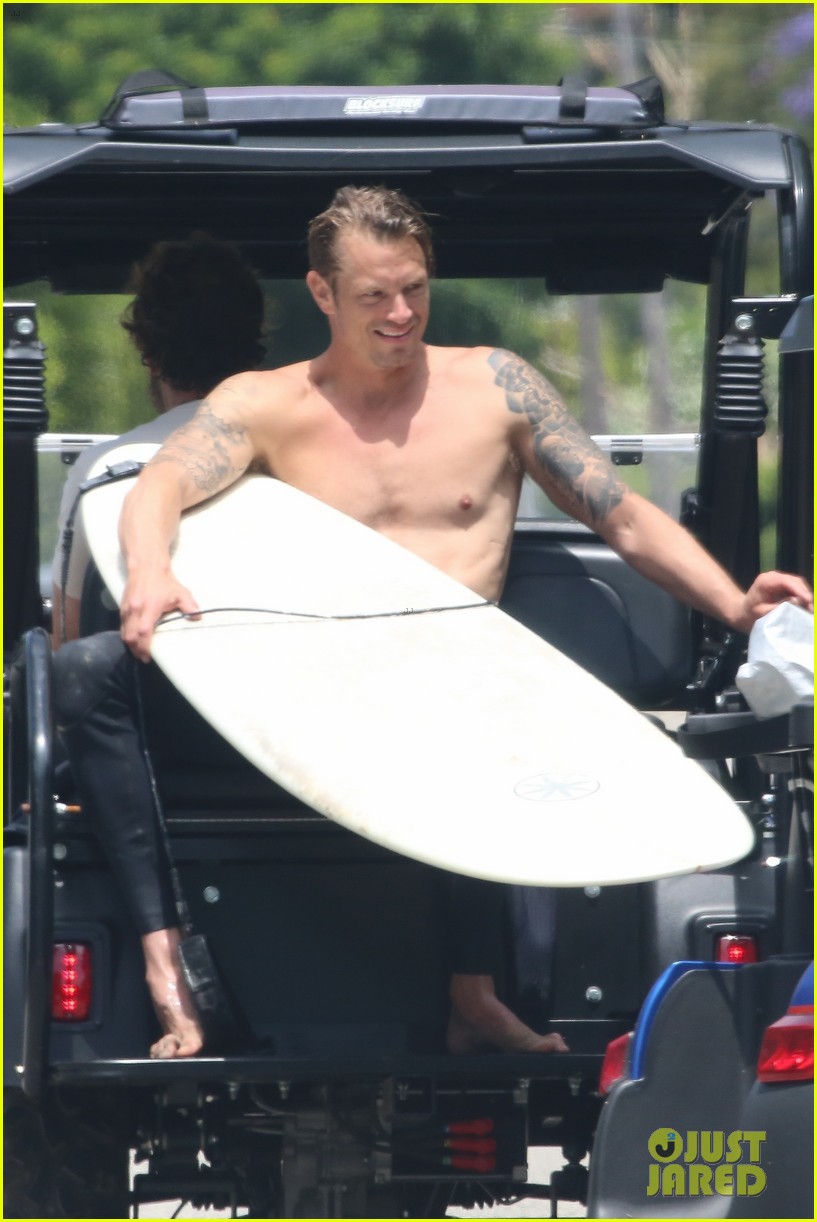 Gerard Butler Hits the Beach with Joel Kinnaman Again for Another Surf ...