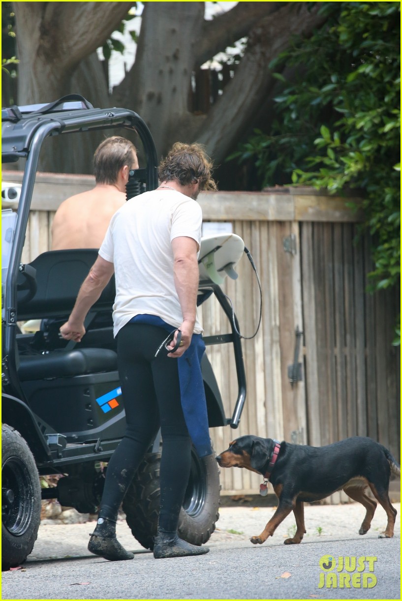 Gerard Butler Hits the Beach with Joel Kinnaman Again for Another Surf ...