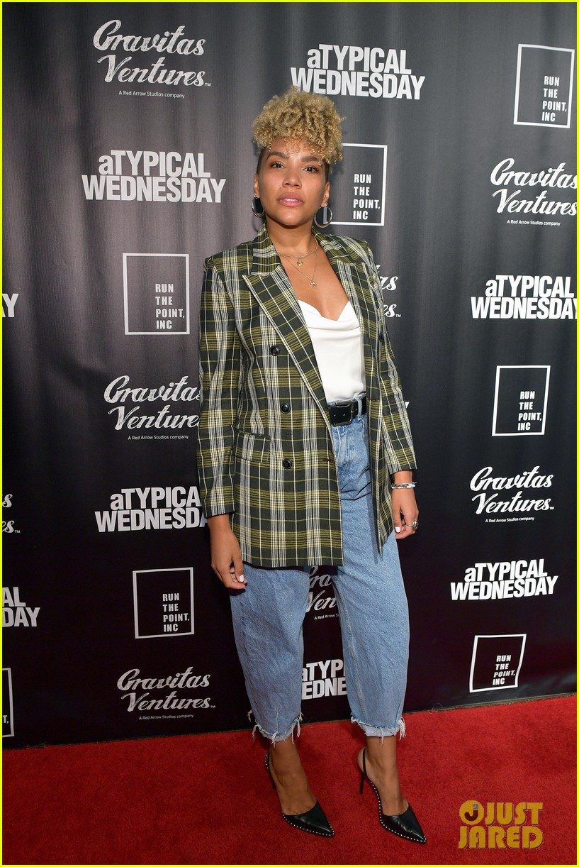 Hamilton's Daveed Diggs Supports Girlfriend Emmy Raver-Lampman at One ...