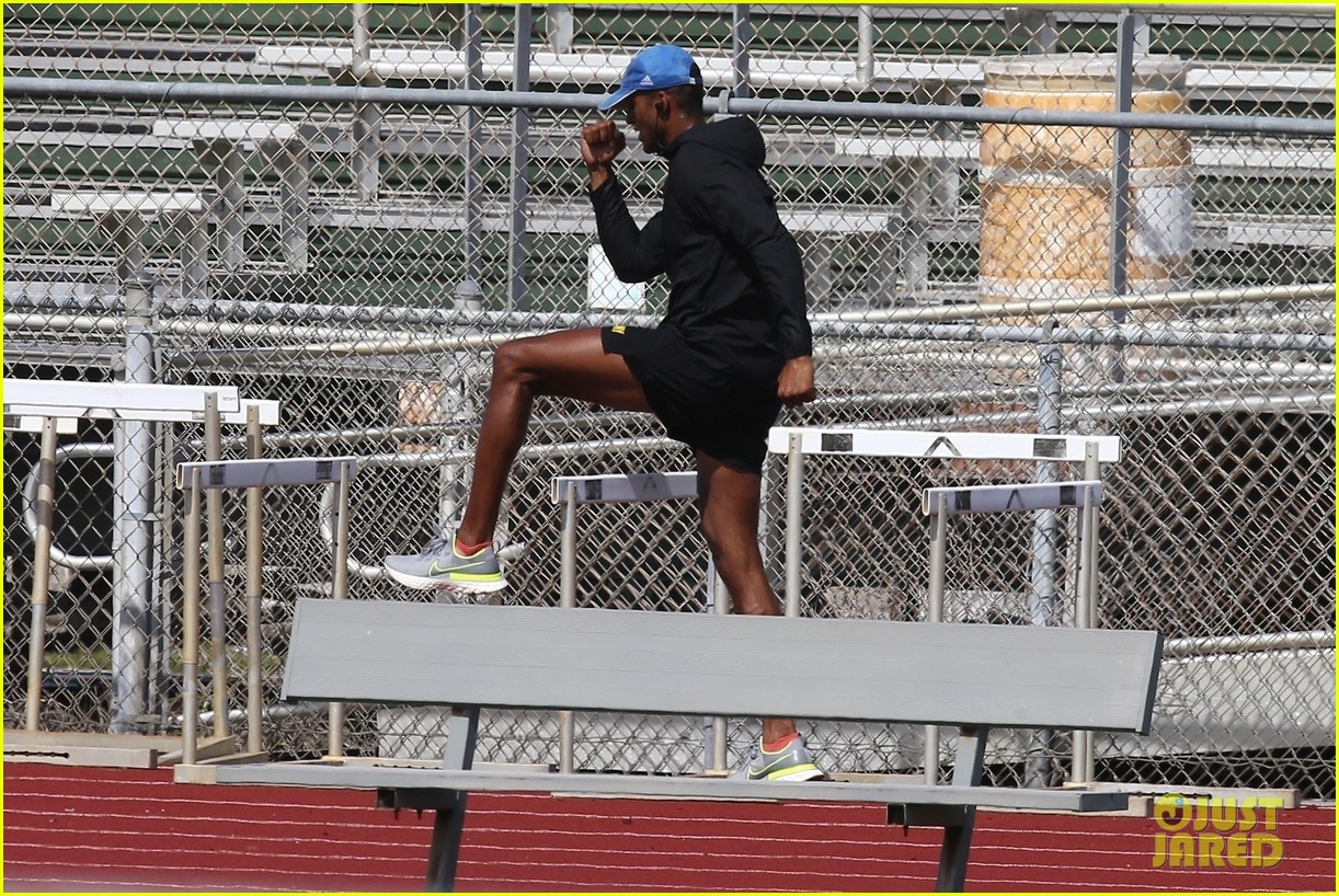 New 'Bachelor' Matt James Heads to an Empty Stadium for a Workout Amid ...