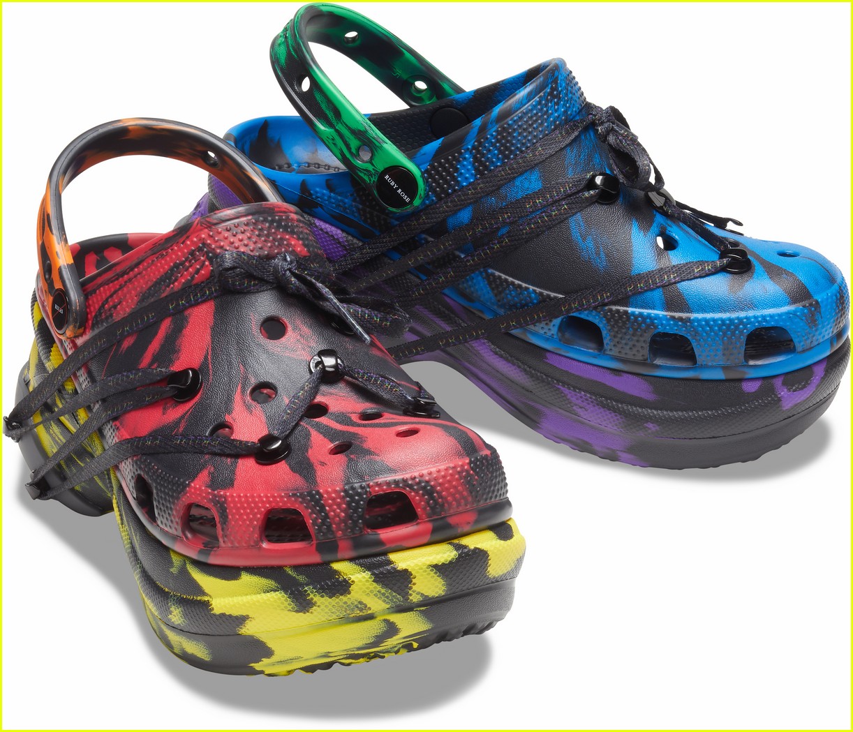 Ruby Rose Has Designed a Rainbow Crocs Shoe for Pride Month!: Photo ...
