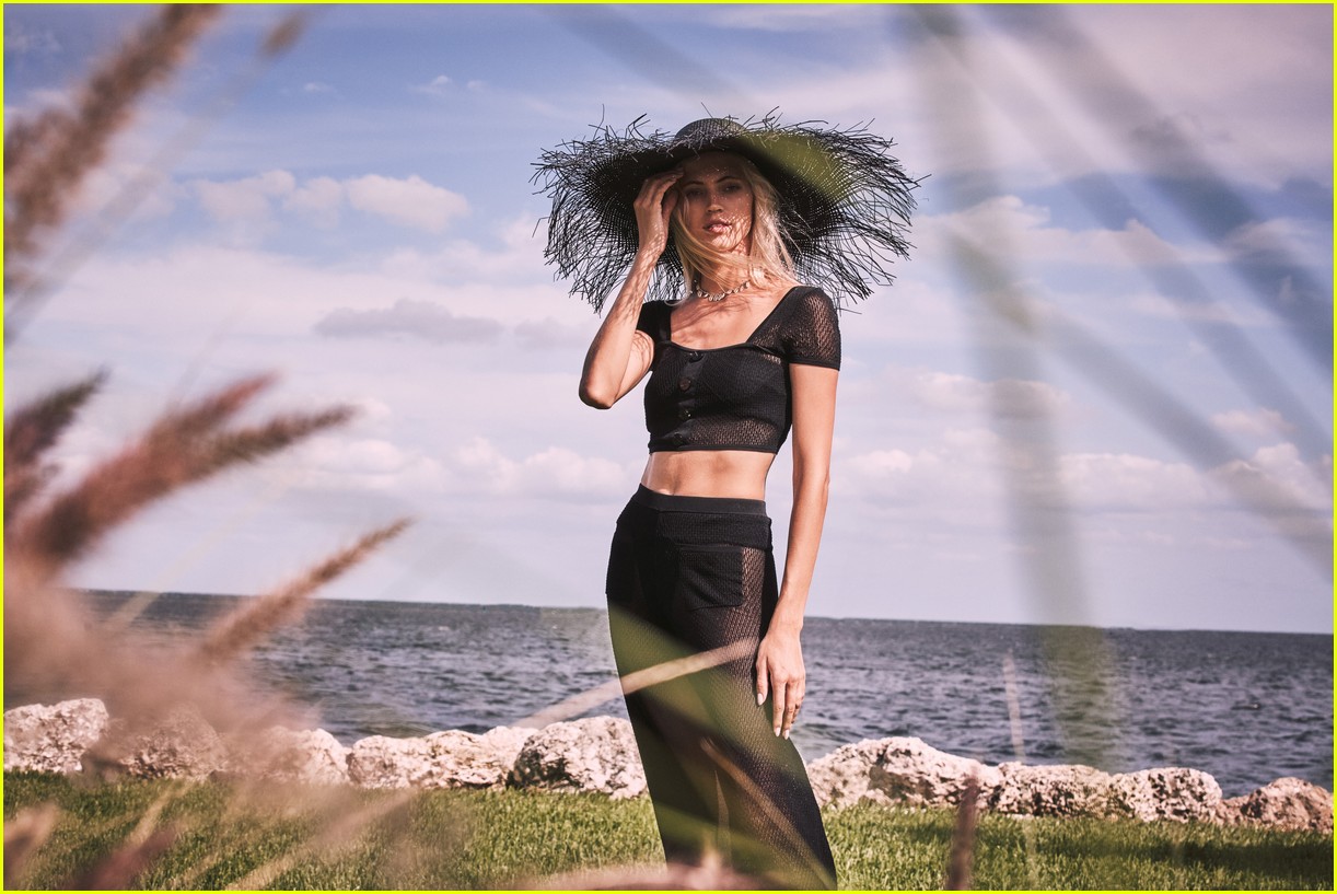 Devon Windsor Shot Her Swim Collection Look Book in Quarantine with Her Husband as Photographer ...