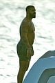 Drake Takes a Dive Into the Ocean While Boating in Barbados: Photo ...