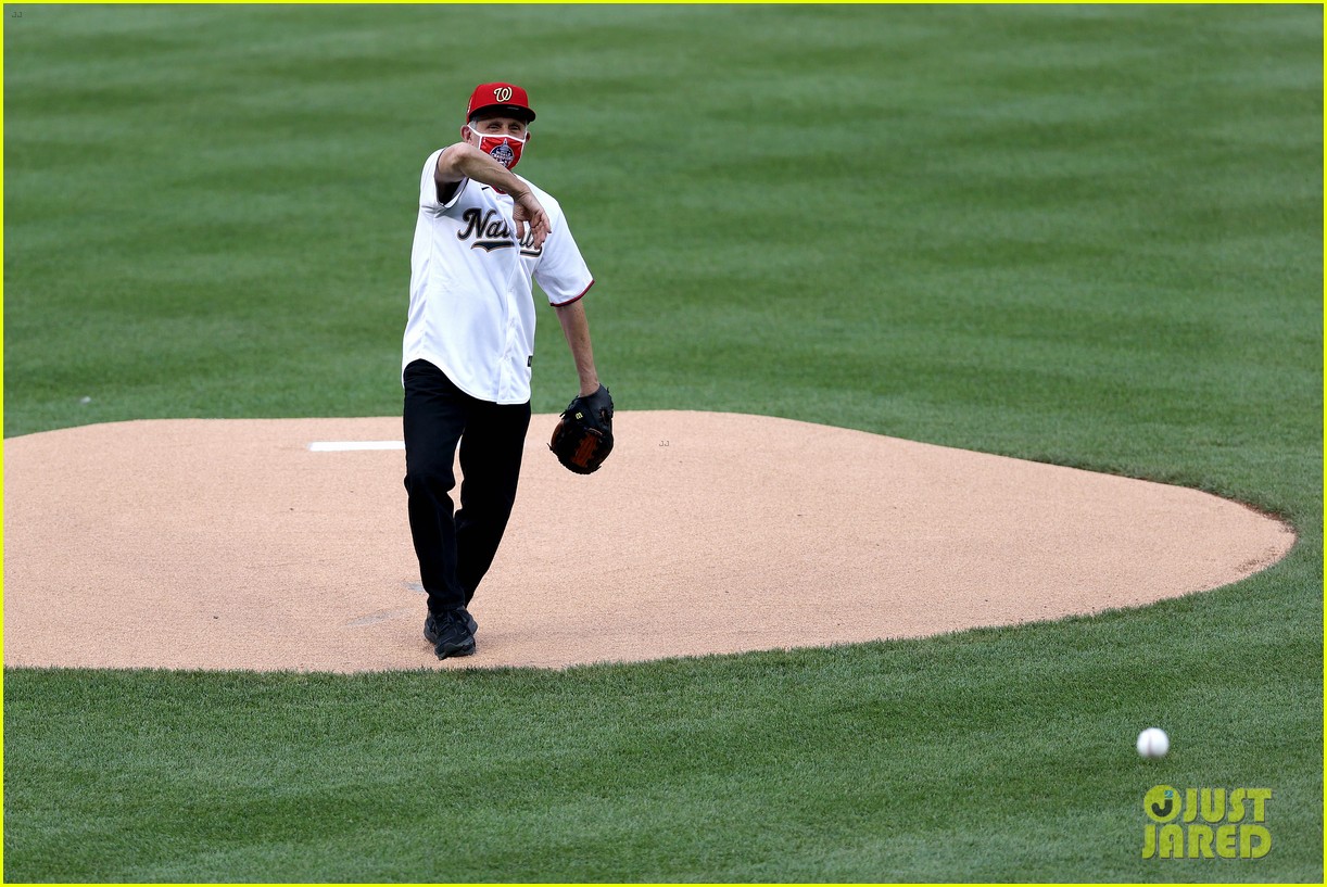 Dr. Fauci Throws First Pitch on MLB Opening Day, Completely Misses ...