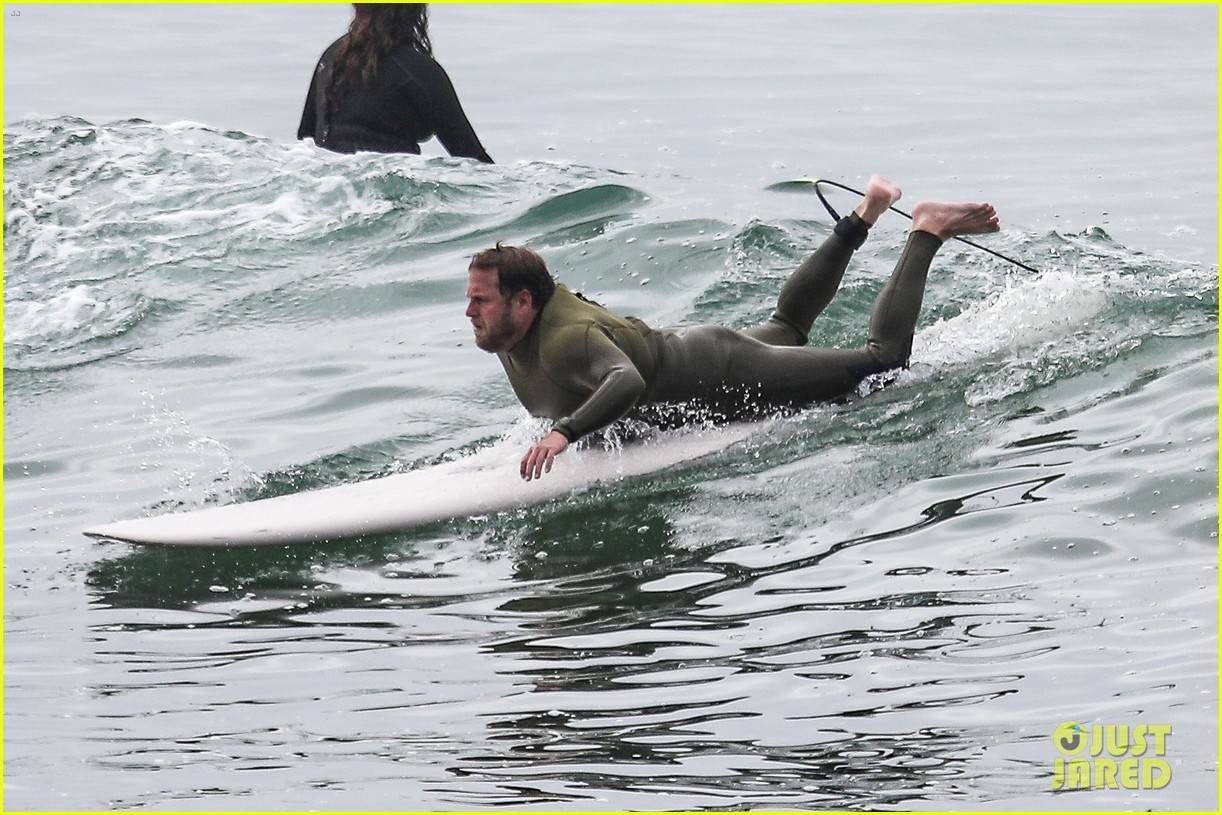Jonah Hill Gets In an Early Morning Surf Session in His Wetsuit: Photo ...