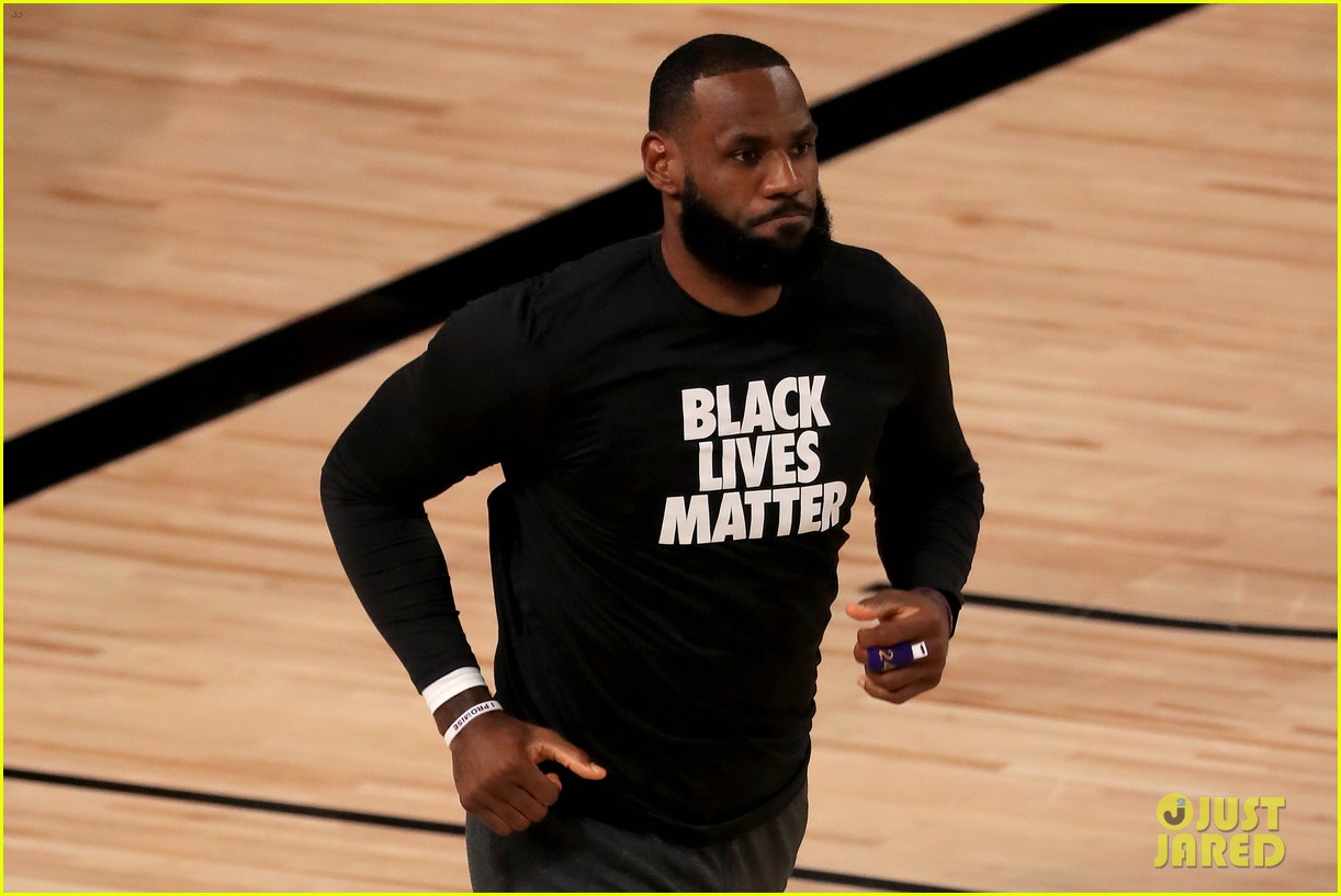 NBA Restarts with Nod to Black Lives Matter, LeBron James Pays Tribute ...