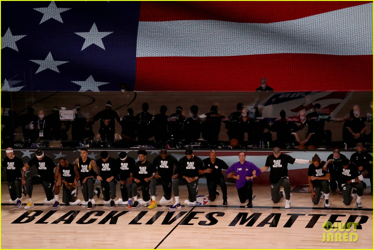NBA Restarts with Nod to Black Lives Matter, LeBron James Pays Tribute ...