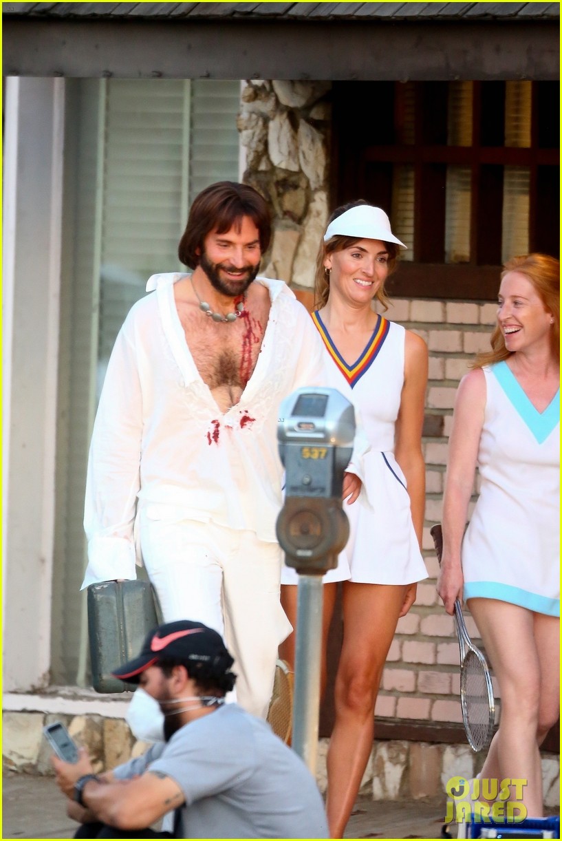 Bradley Cooper Is Bloody & Angry in New Set Photos for Paul Thomas ...