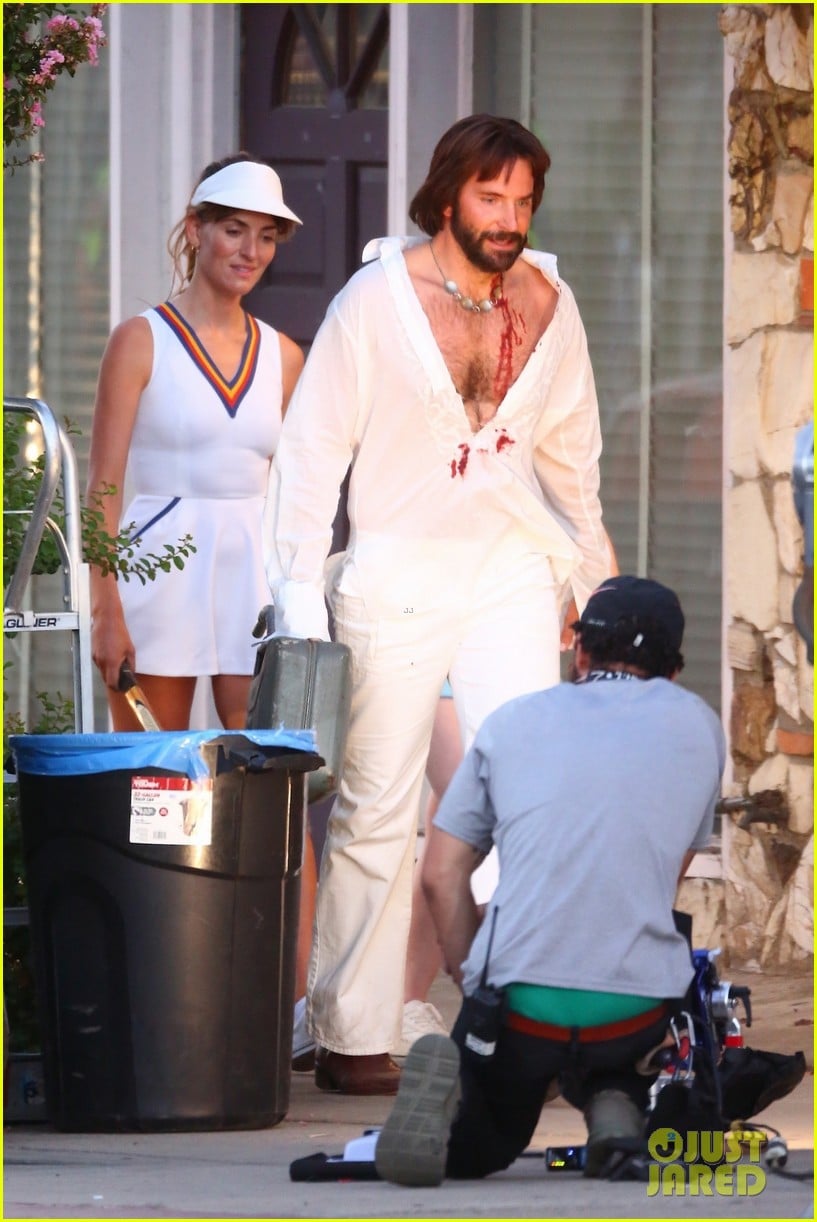 Bradley Cooper Is Bloody & Angry in New Set Photos for Paul Thomas ...