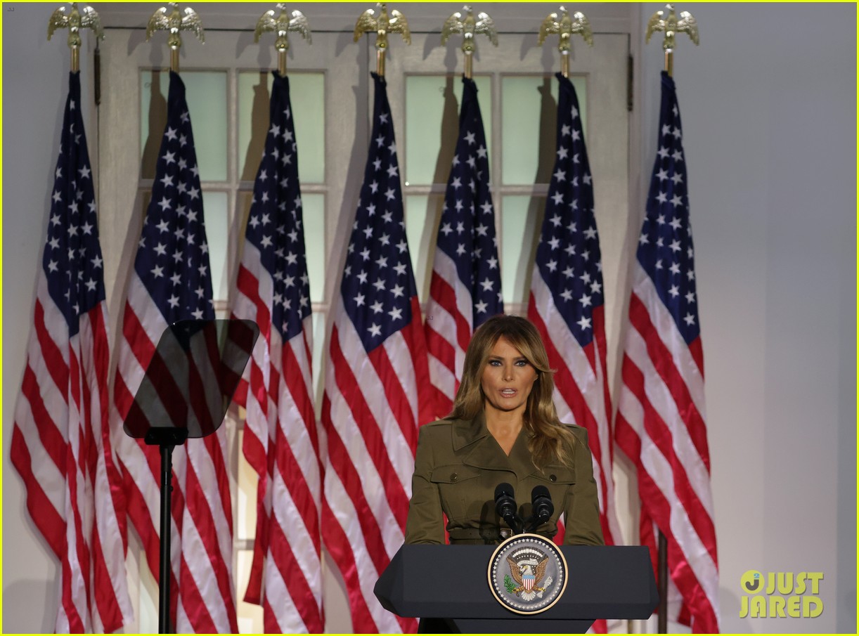 Melania Trump Gives RNC Speech, Which Wasn't Vetted by West Wing (Video ...