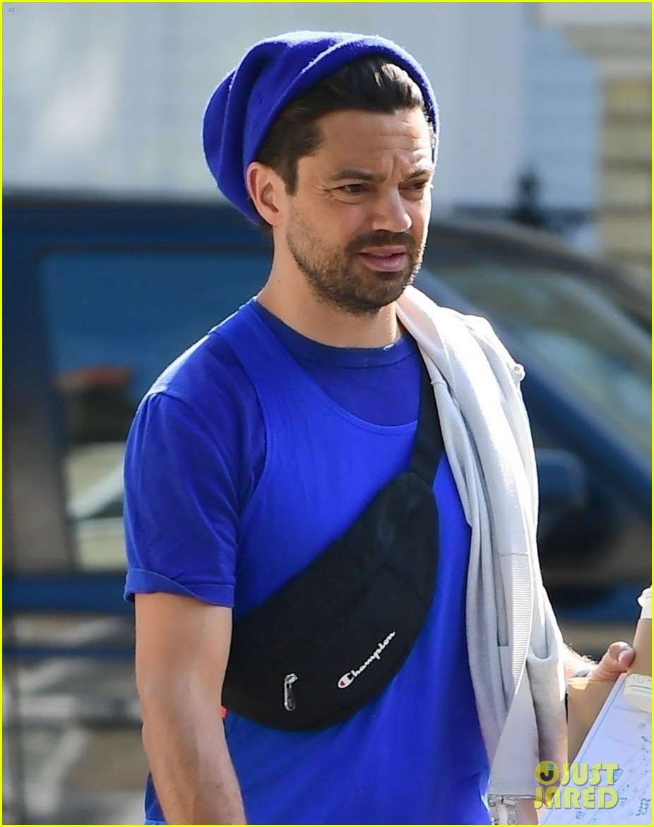 Dominic Cooper Wears Bandages on His Hand During Day Out in London ...