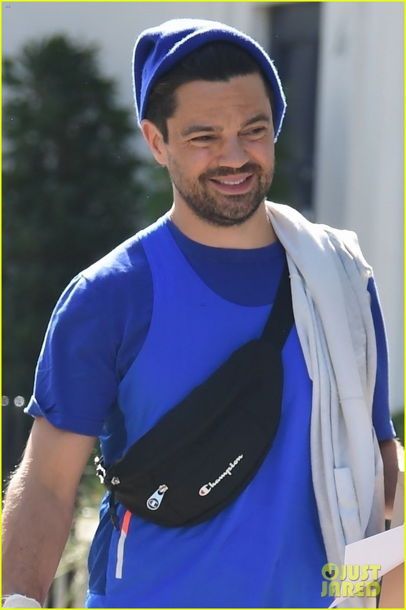 Dominic Cooper Wears Bandages on His Hand During Day Out in London ...