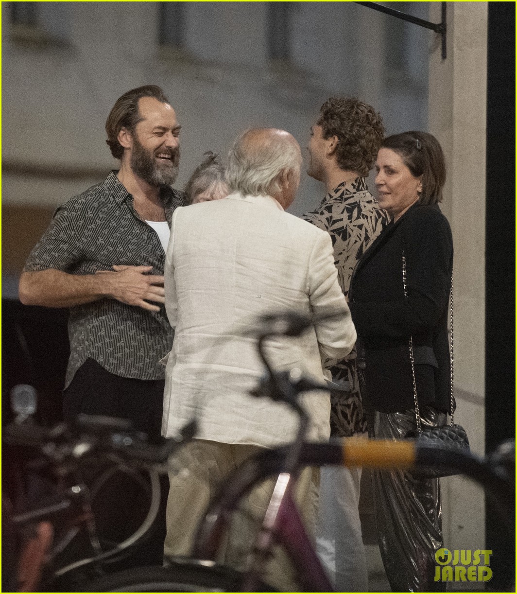 Jude Law Celebrates Son Rudy's 18th Birthday with Family Night Out ...